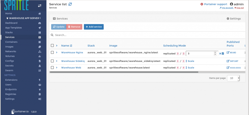 Is Portainer Docker Application Good Enough For WMS Deployments? - Spritle software