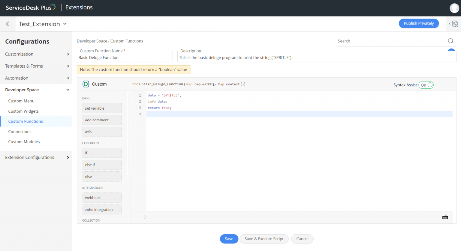 Zoho Sigma: A Step-by-Step Guide to Creating Extensions