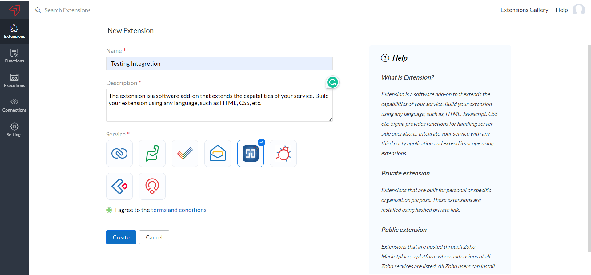 Zoho Sigma: A Step-by-Step Guide to Creating Extensions
